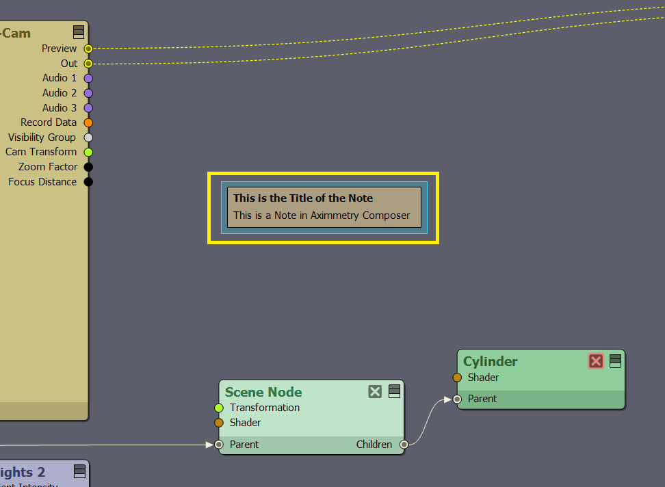 Notes - aximmetry.com