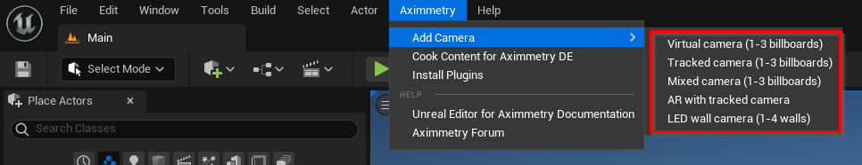 aximmetry loading file, live l | Forum | Aximmetry