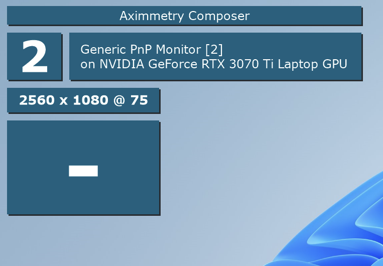 Startup Configuration - aximmetry.com