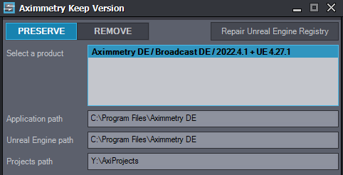 Using multiple versions of Aximmetry on the same PC - aximmetry.com